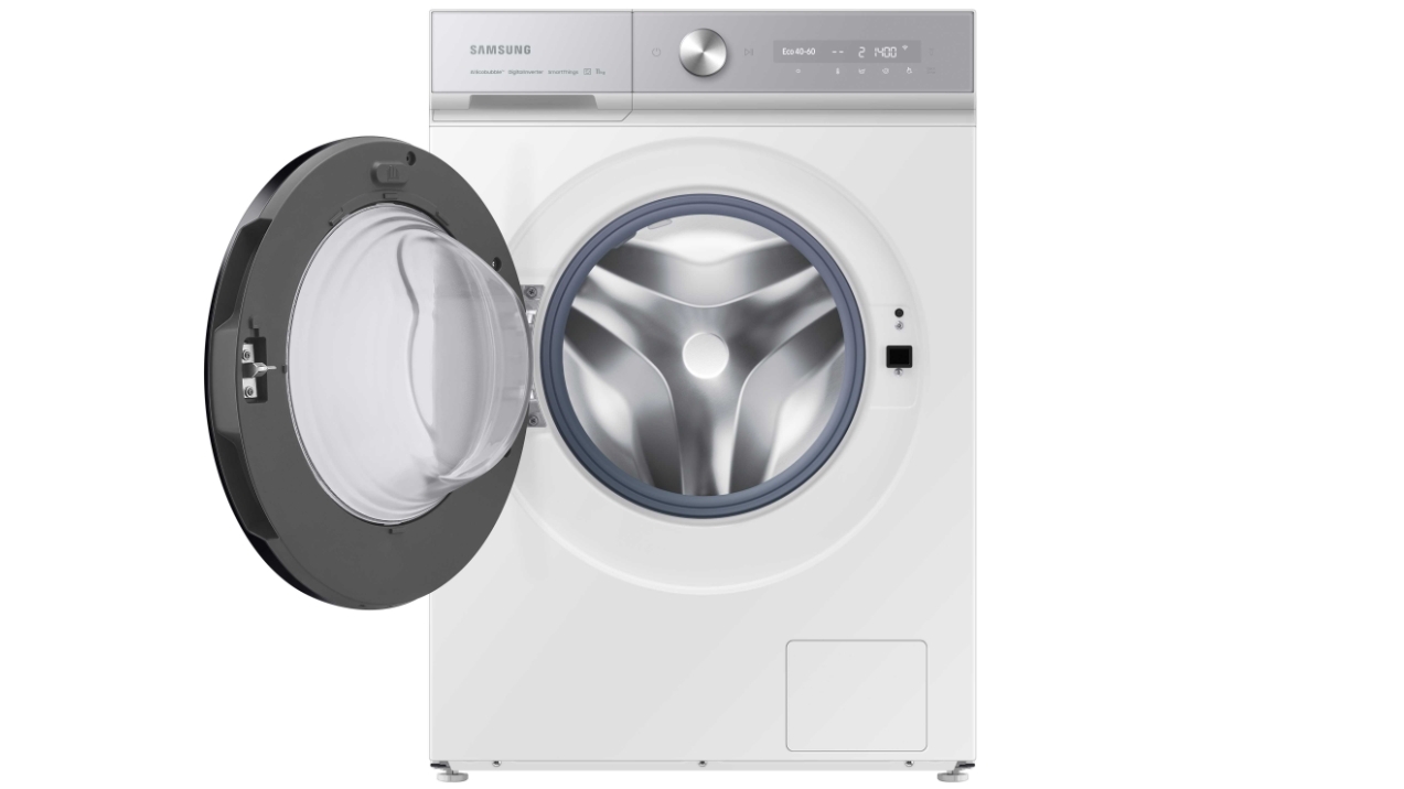 Samsung 12kg Bespoke BubbleWash Smart Front Load Washing Machine ...