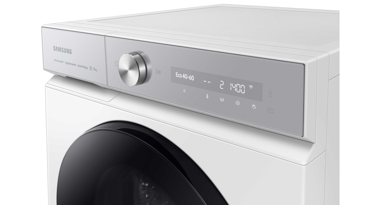 Samsung 12kg Bespoke BubbleWash Smart Front Load Washing Machine ...