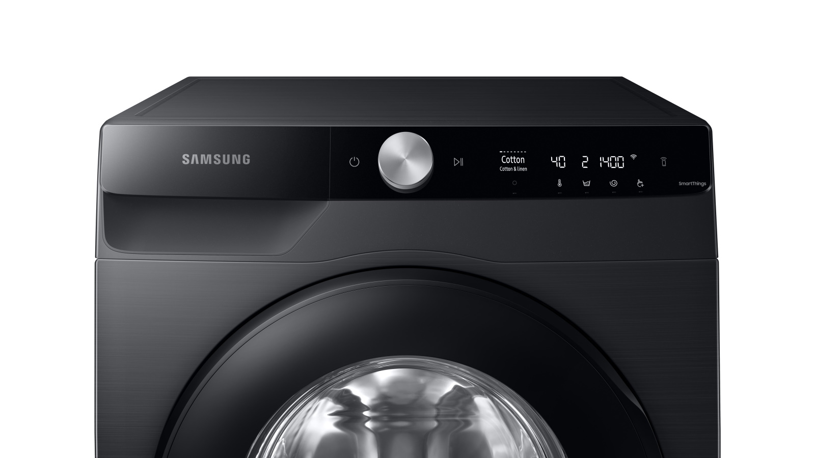 Samsung 9kg Front Load Washing Machine - Black | Harvey Norman