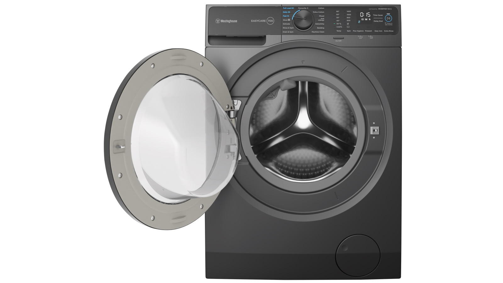 Westinghouse 10kg EasyCare 700 Front Load Washing Machine | Harvey Norman