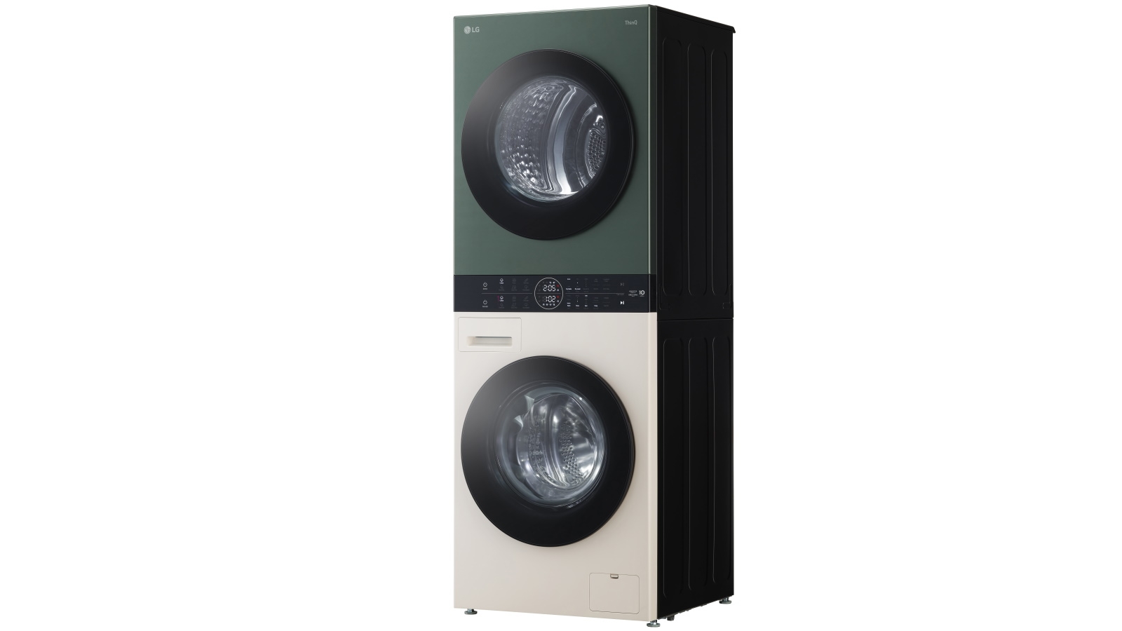 LG WashTower 12kg/9kg All-in-One Stacked Washer Dryer - Forest Green ...