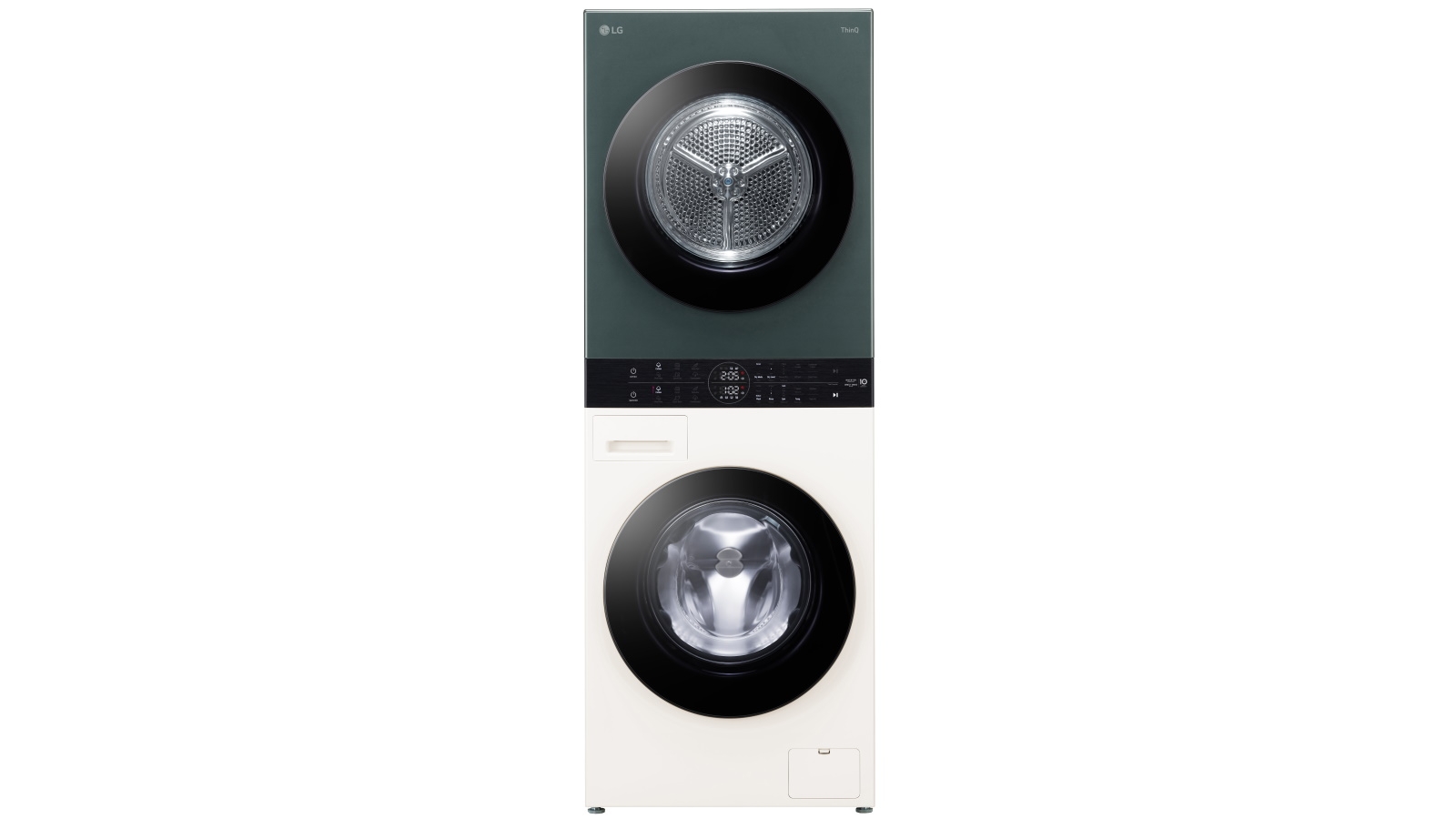 LG WashTower 12kg/9kg All-in-One Stacked Washer Dryer - Forest Green ...