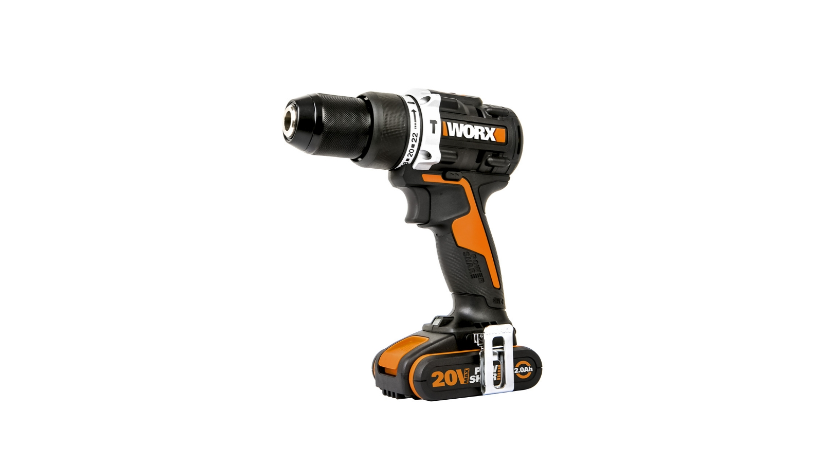 WORX 20V Cordless Brushless 13mm Hammer Drill WX352 Harvey Norman