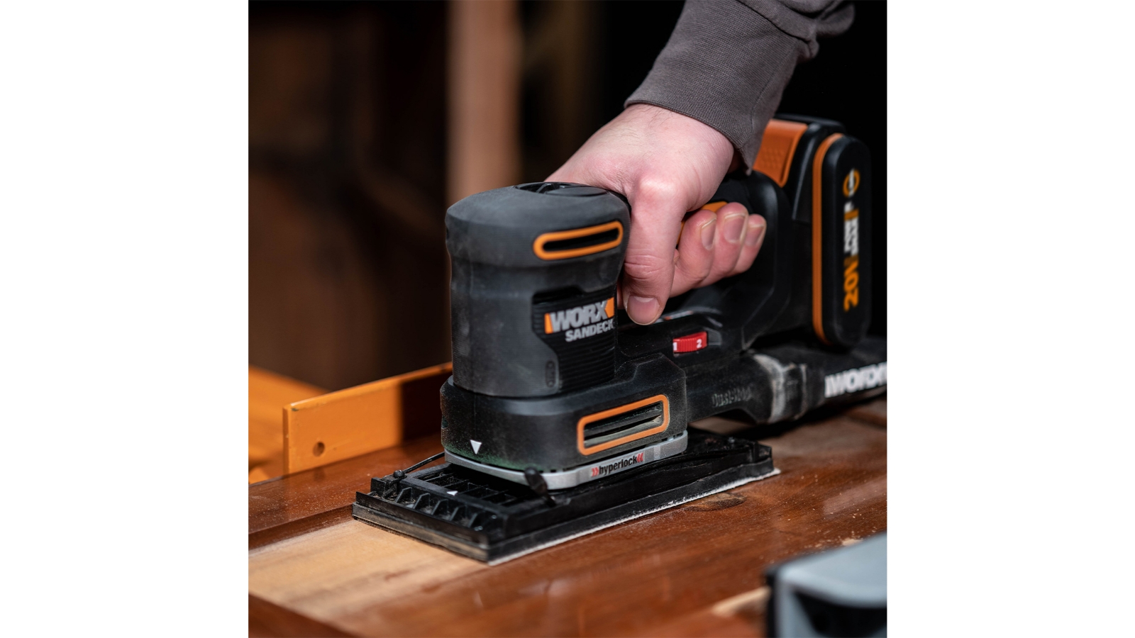 WORX 20V Cordless SANDECK 3 in 1 Multi Sander Skin WX820.9 Harvey Norman