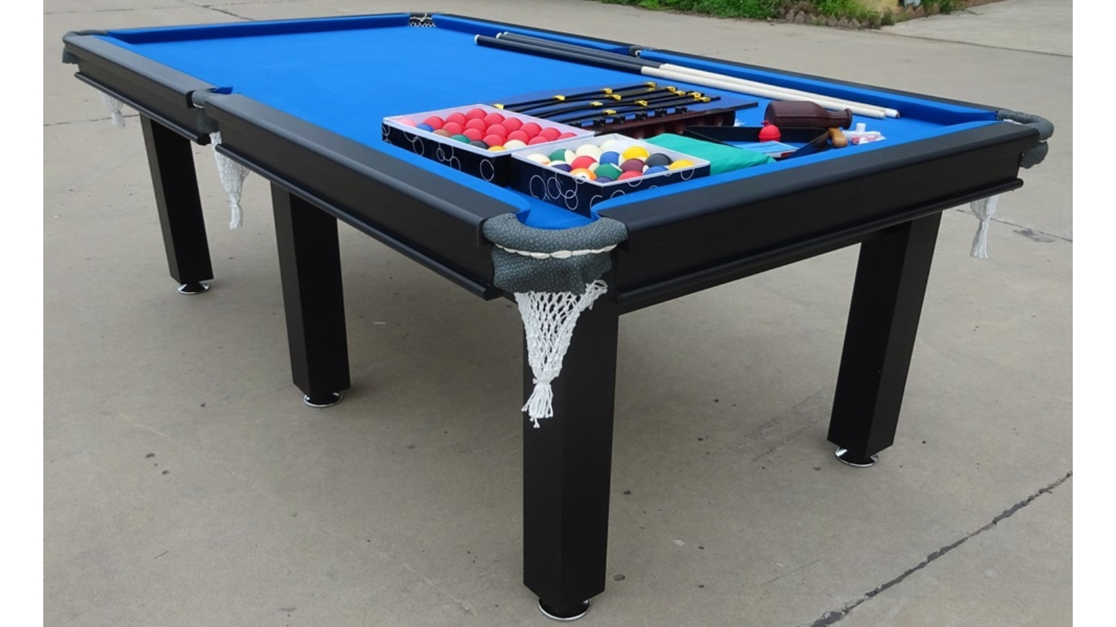 Ksports Pub SizePool Table 8FT Snooker Billiard Table 2.5cm Table Top ...