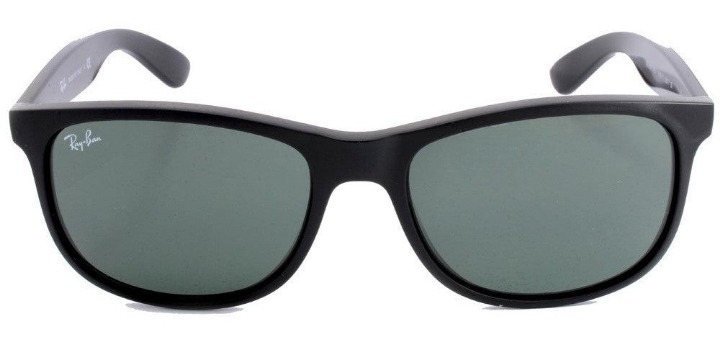 Ray-Ban Andy RB4202 606971 Men's Sunglasses - Matte Black/Dark Grey ...