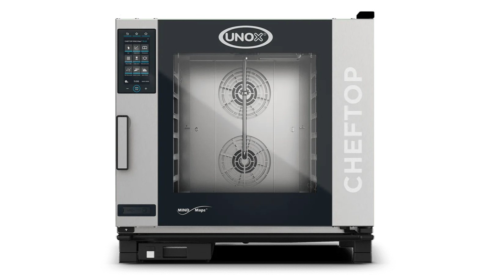 UNOX Cheftop Mind.Maps GN 2/1 6 Tray Left Hand/Combi Oven Steamer ...