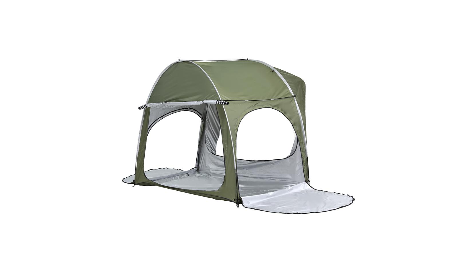 Weisshorn Canopy SUV Car Rear Hatchback Portable Camping Tent - Green ...