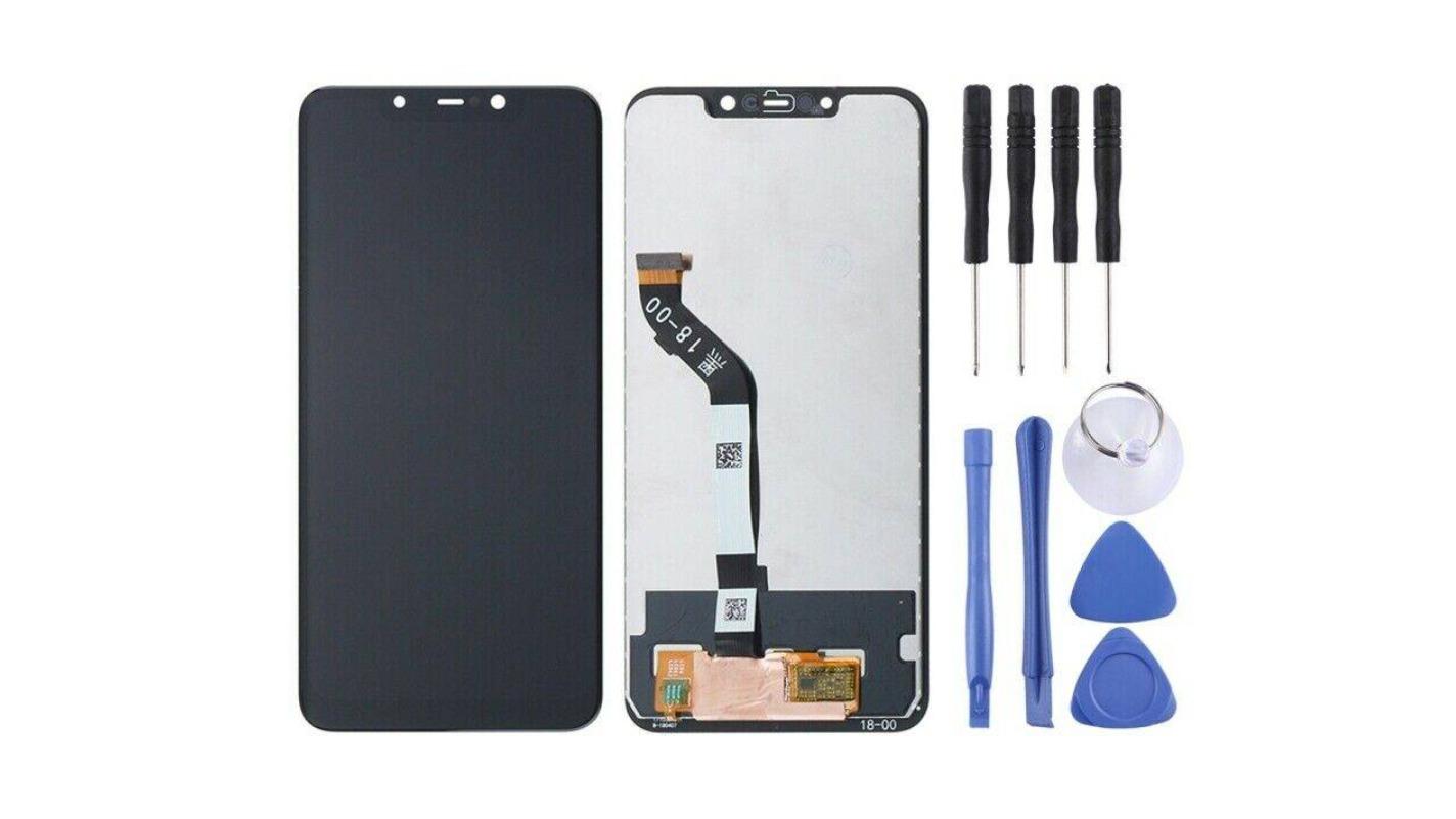 BatteryMate Xiaomi Pocofone F1 LCD Display with Frame Assembly - Black ...