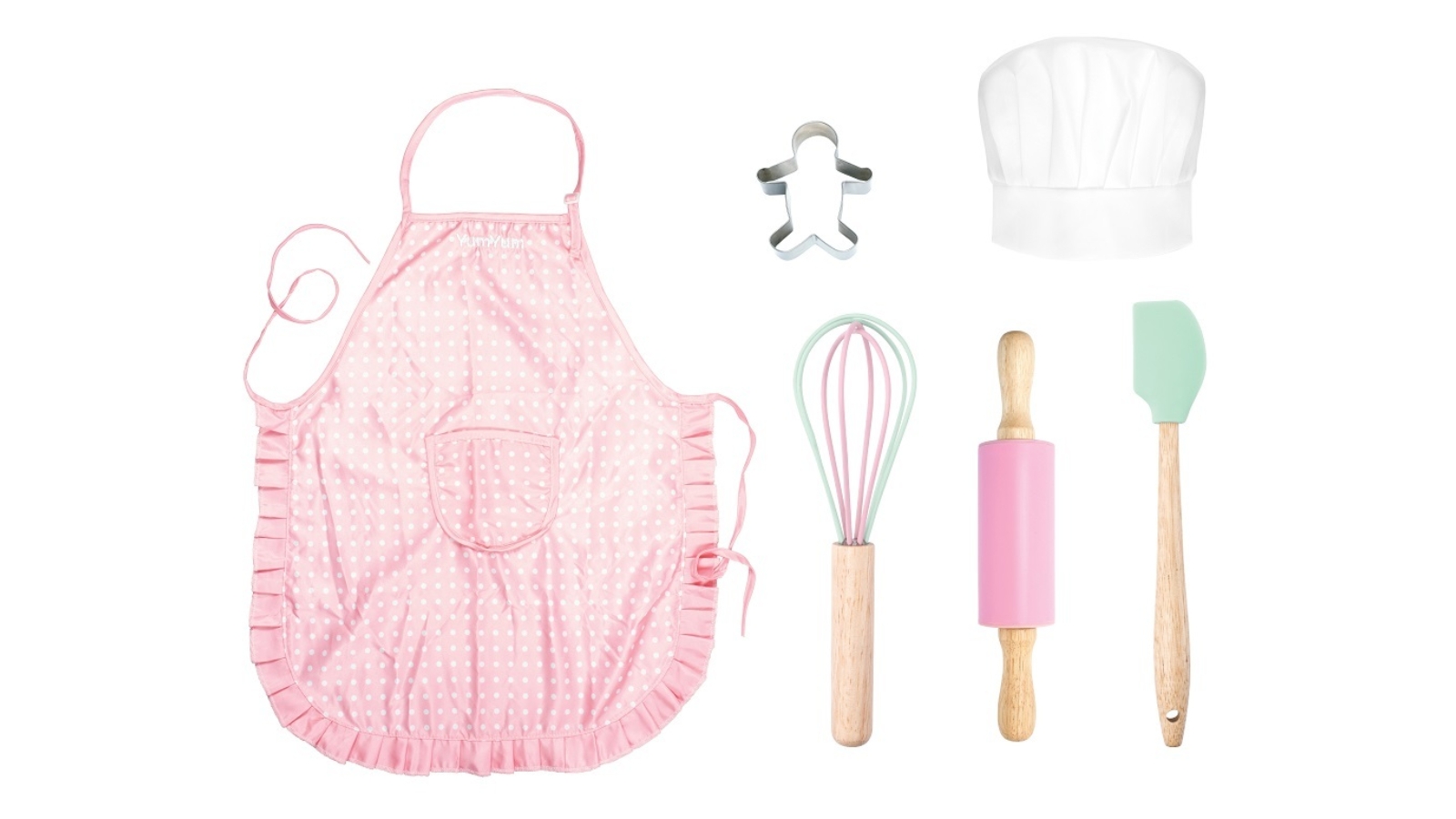 Avanti Yum Yum Kids Baking Set - Pink | Harvey Norman