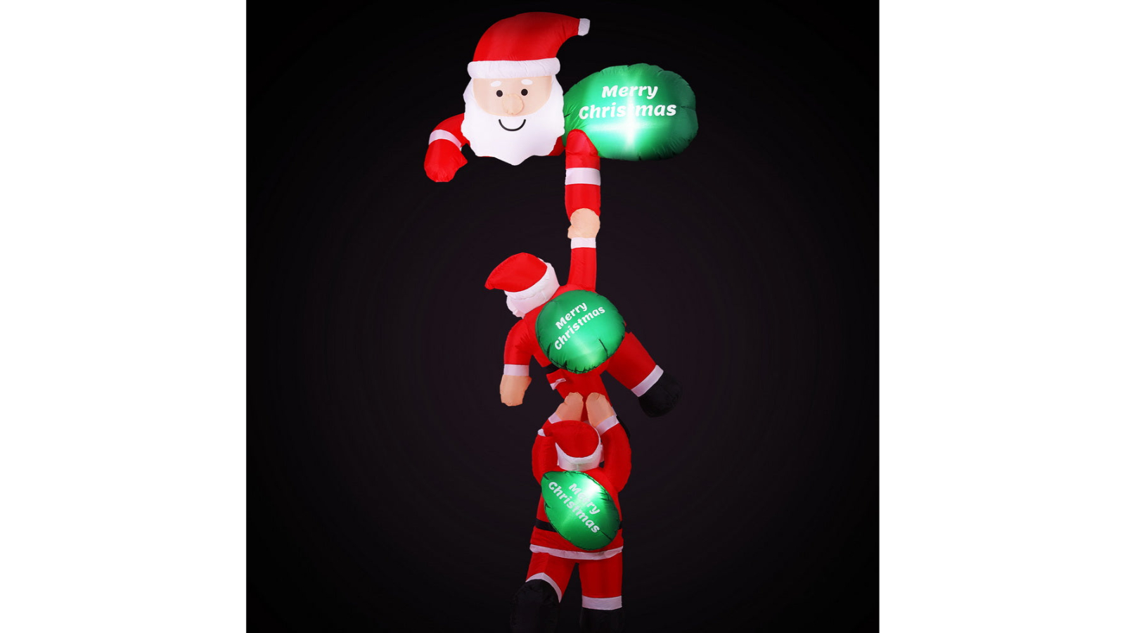 YS Christmas Inflatable Climbing Santa - 2.5metre | Harvey Norman