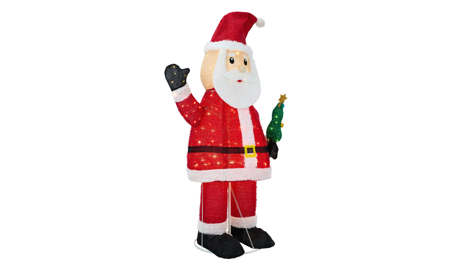 Tinseltown 3D LED Santa Claus Christmas Light - 180cm | Harvey Norman