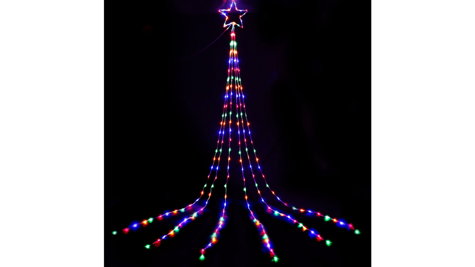 Jingle Jollys LED Solar Power Christmas String Light | Harvey Norman