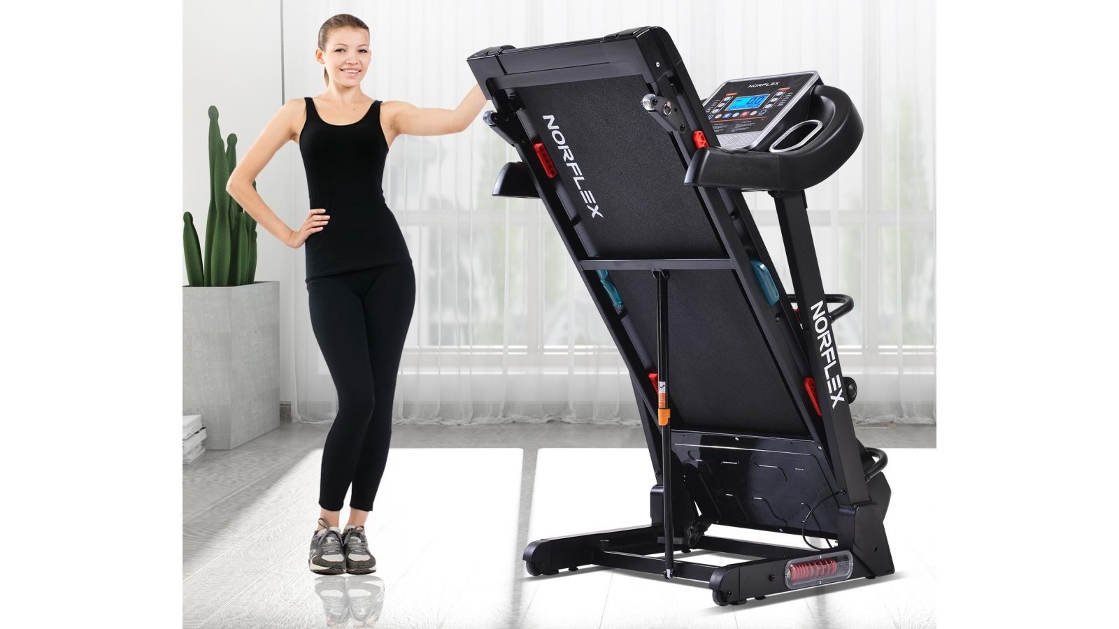 Norflex XR680VR Electric Treadmill + Fitness Tracker | Harvey Norman