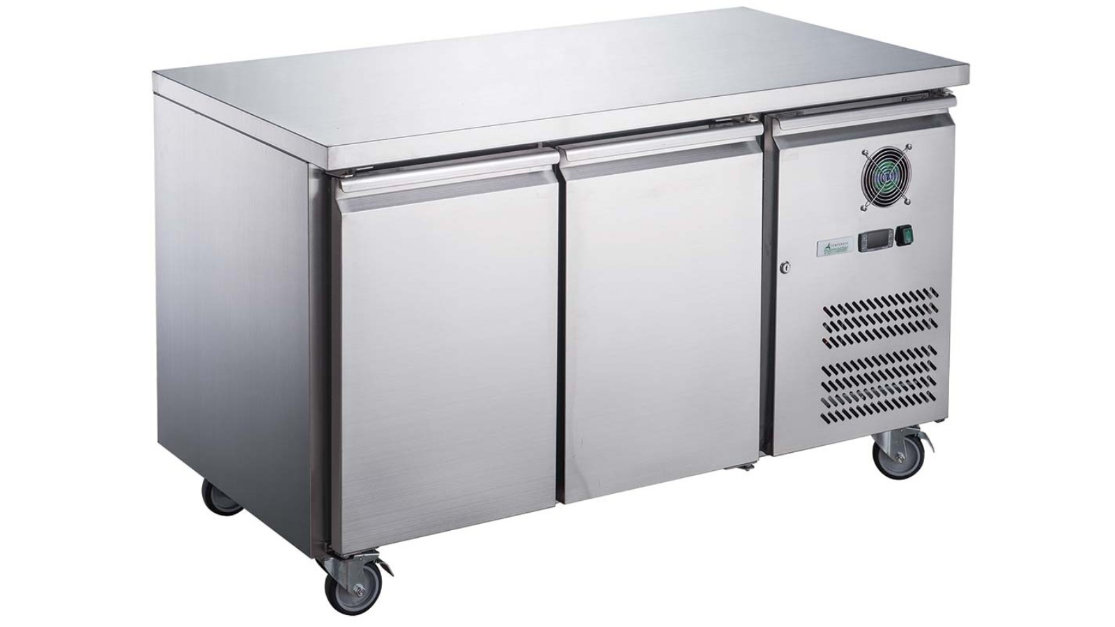 Thermaster Commercial 2-Door Bench Fridge - 228 Litre | Harvey Norman