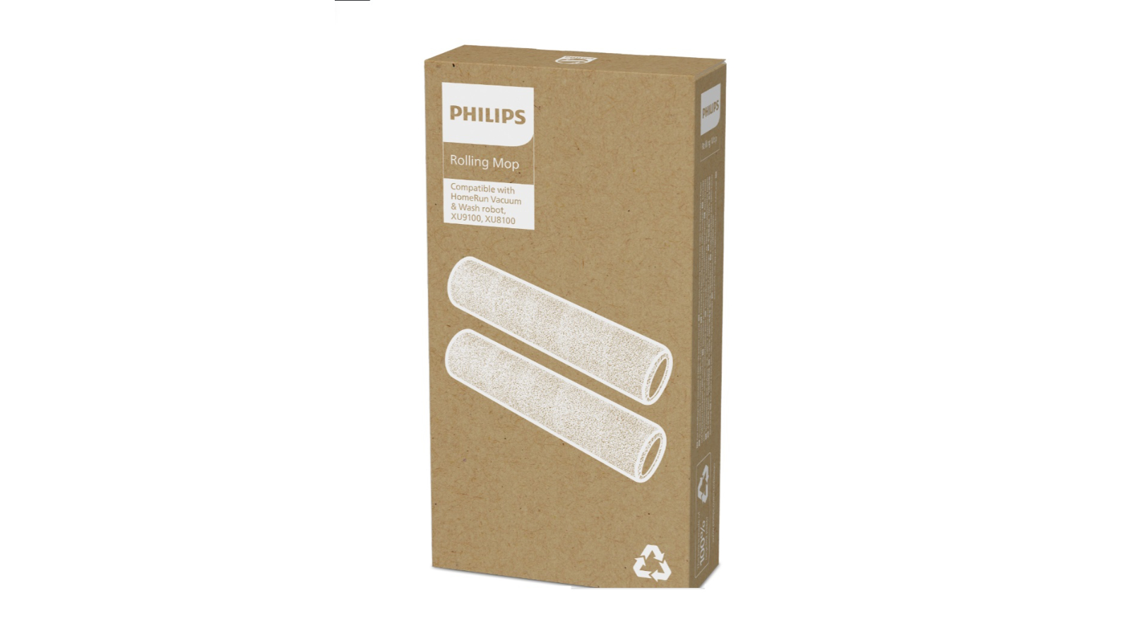 Philips 9000 Series HomeRun Rolling Mops - White | Harvey Norman