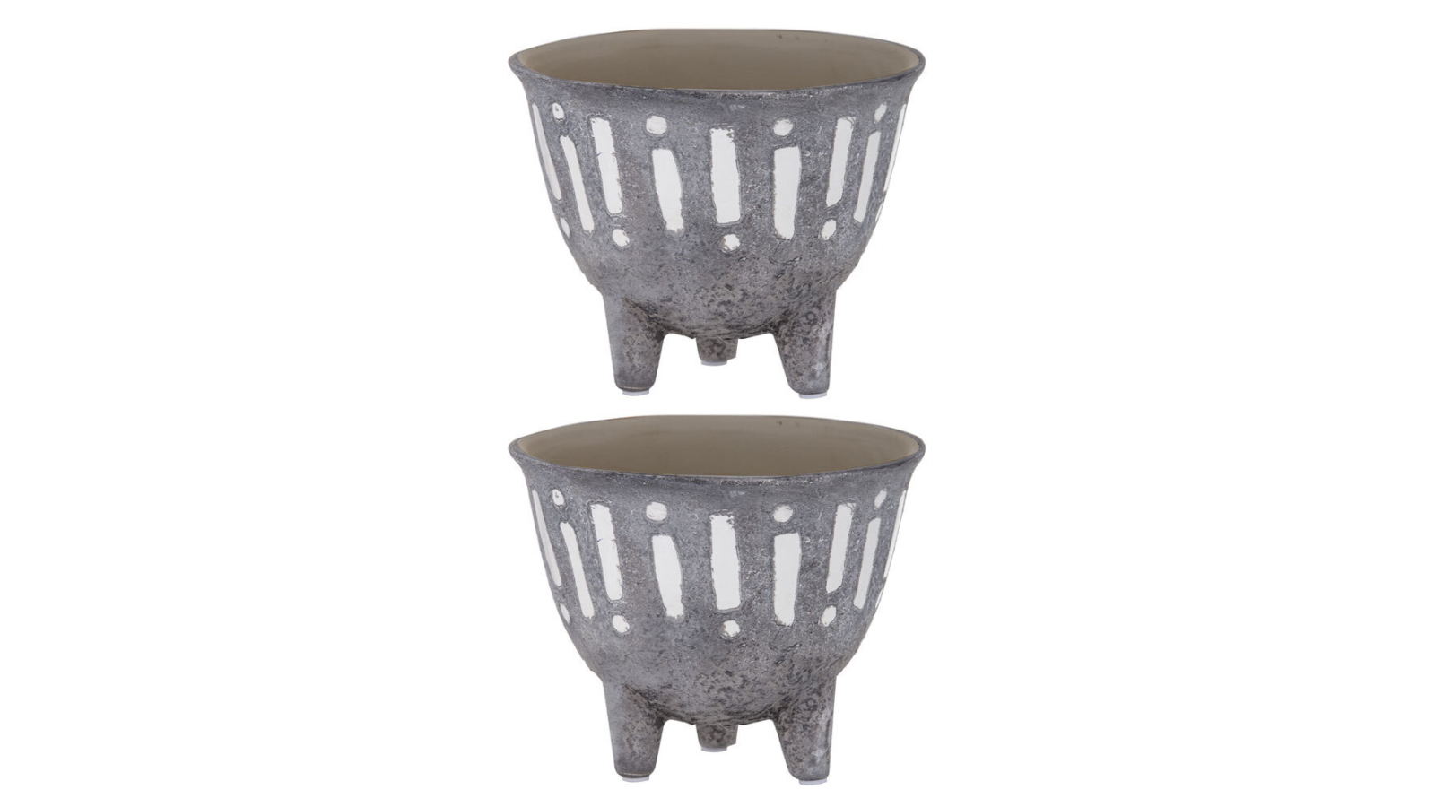 Rogue Pack of 2 Zaidan Home/Garden Decor Plant Pot Ceramic for ...