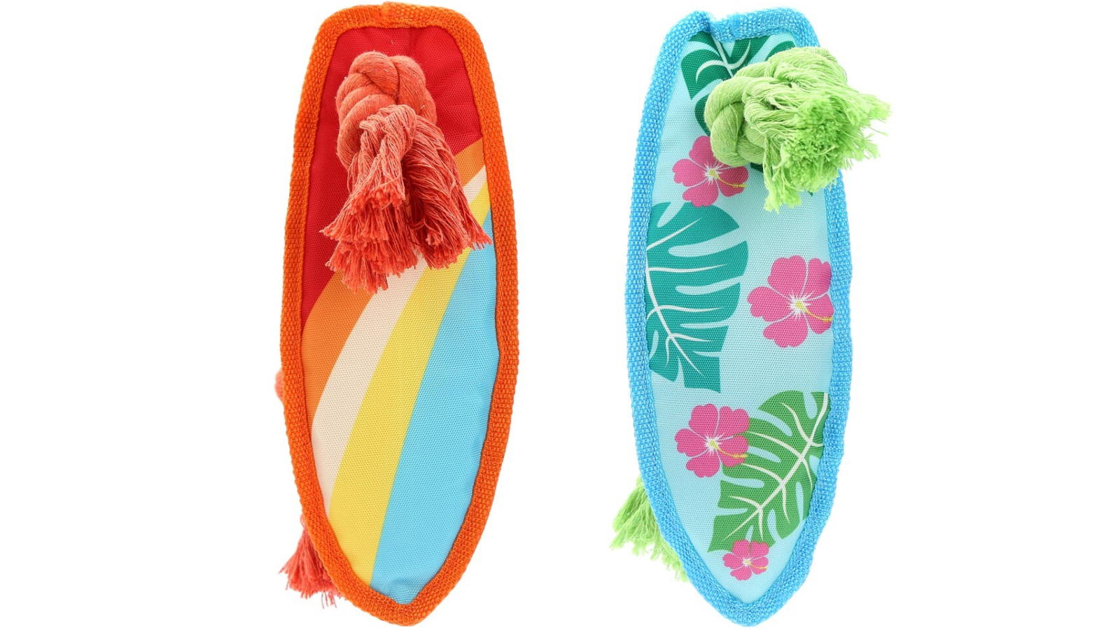 YES4PETS 2x Summer Fun Surfboard Soft Pet Chew Toy | Harvey Norman