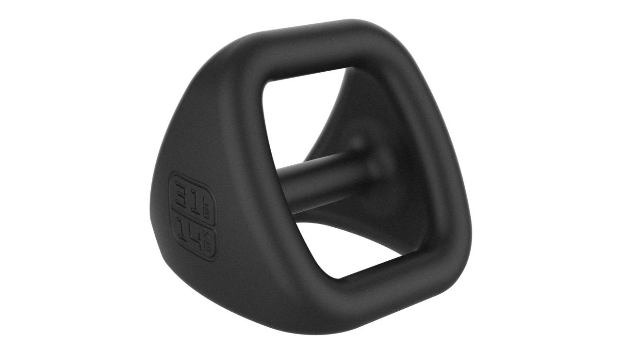 YBell Pro 4-in-1 Workout Weight Kettlebell/Dumbbell/Med Ball/Push Up ...