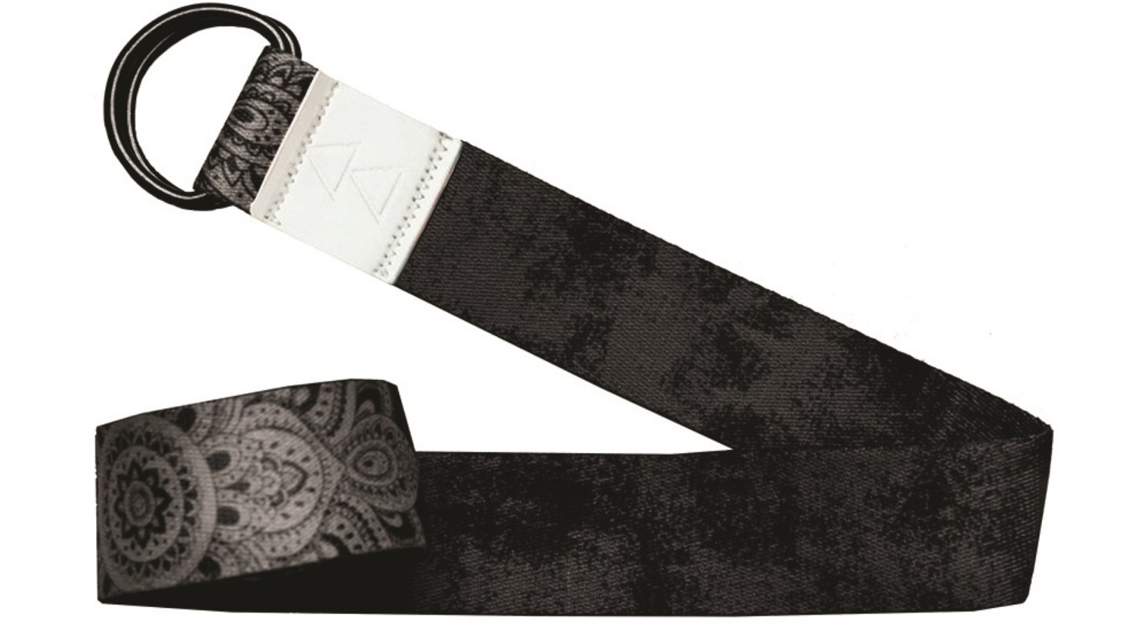 Yoga Design Lab Yoga Strap - Mandala Black | Harvey Norman
