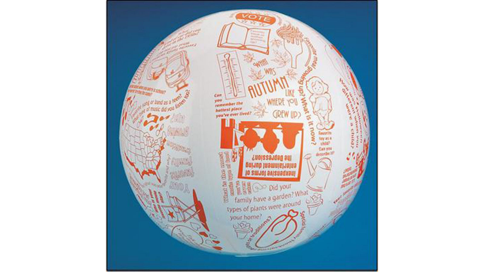 Toss N Talk About Conversation Ball - Reminiscing | Harvey Norman