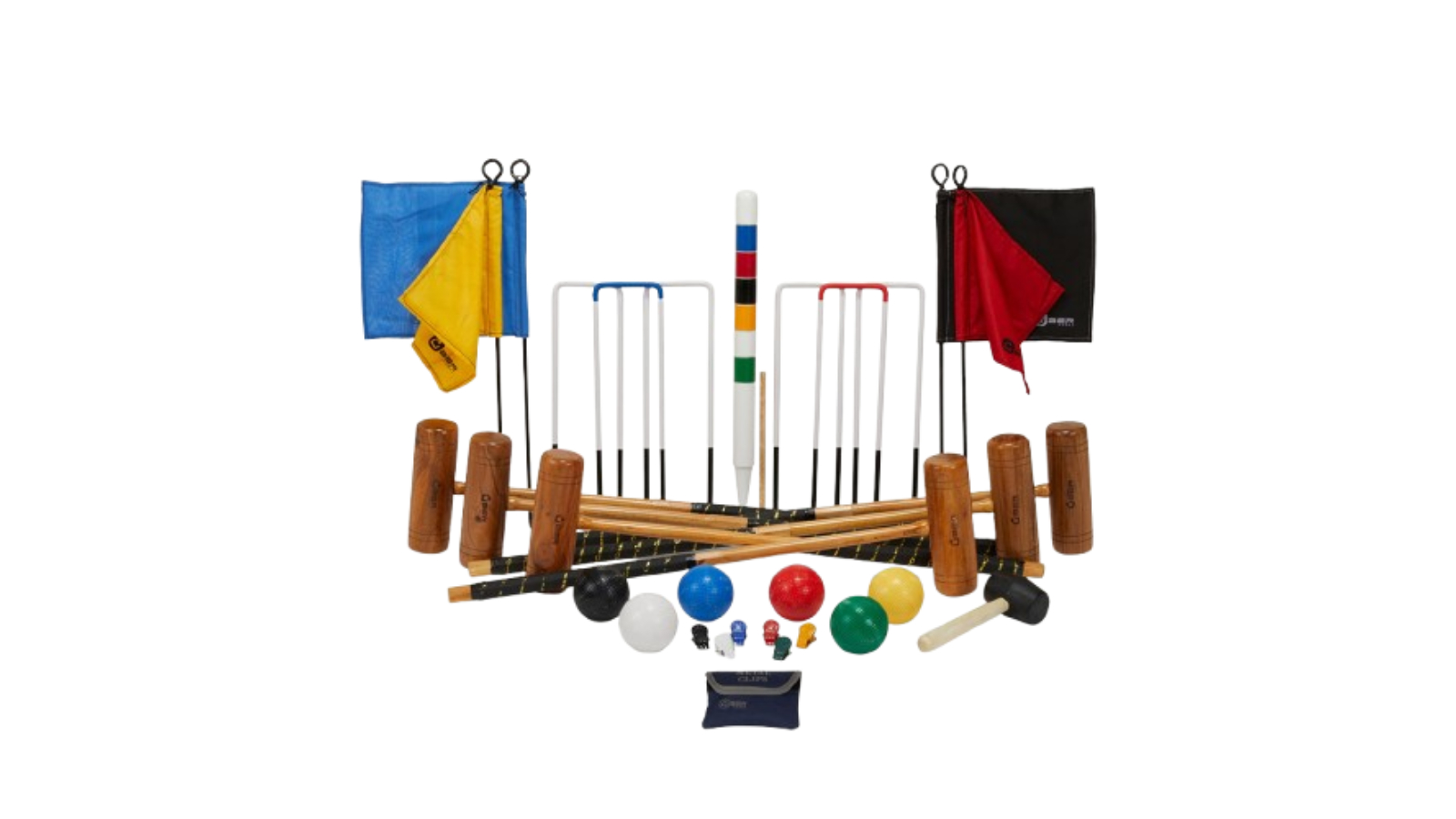 Uber 6 Player Pro Croquet Set with Composite Balls | Harvey Norman