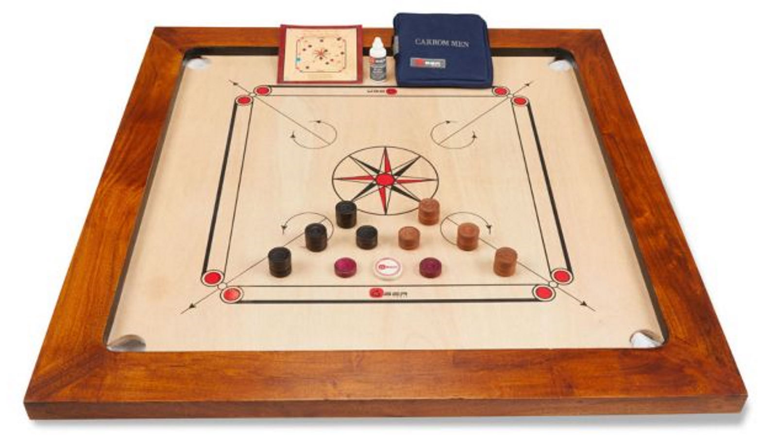 Uber Tournament Carrom Set by Uber | Harvey Norman
