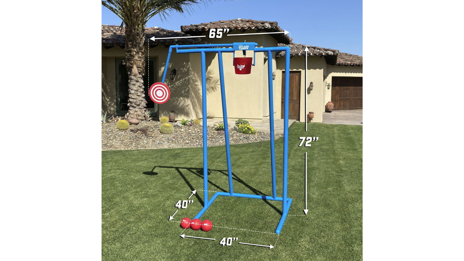 GoSports Splash Tower Dunk Tank Game | Harvey Norman