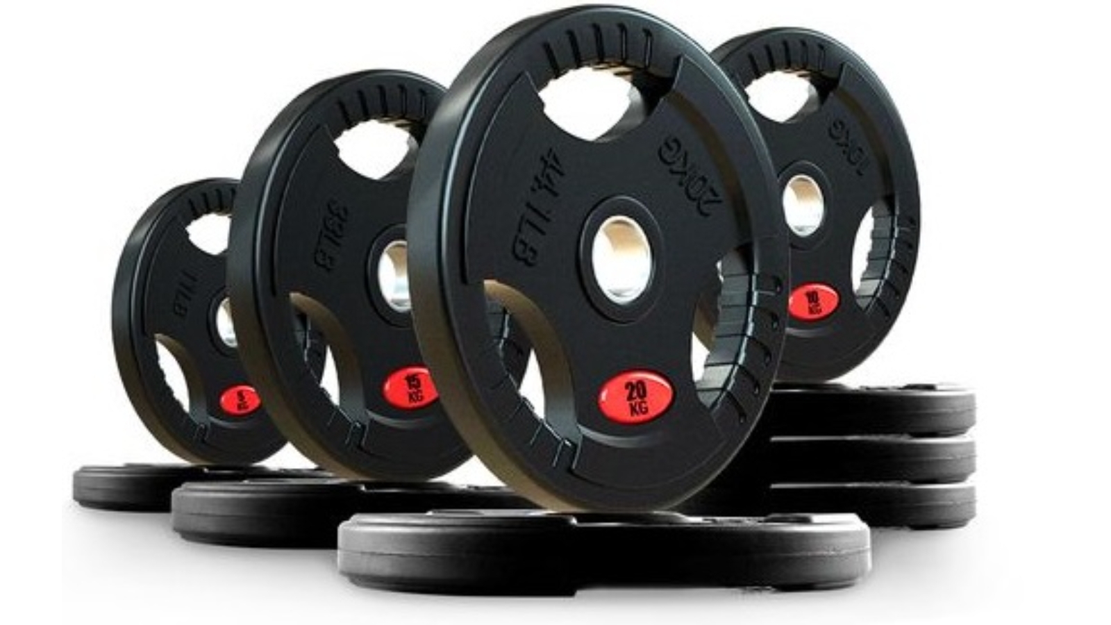 InFit 10kg Bumper Weight Plates - Set of 2 | Harvey Norman