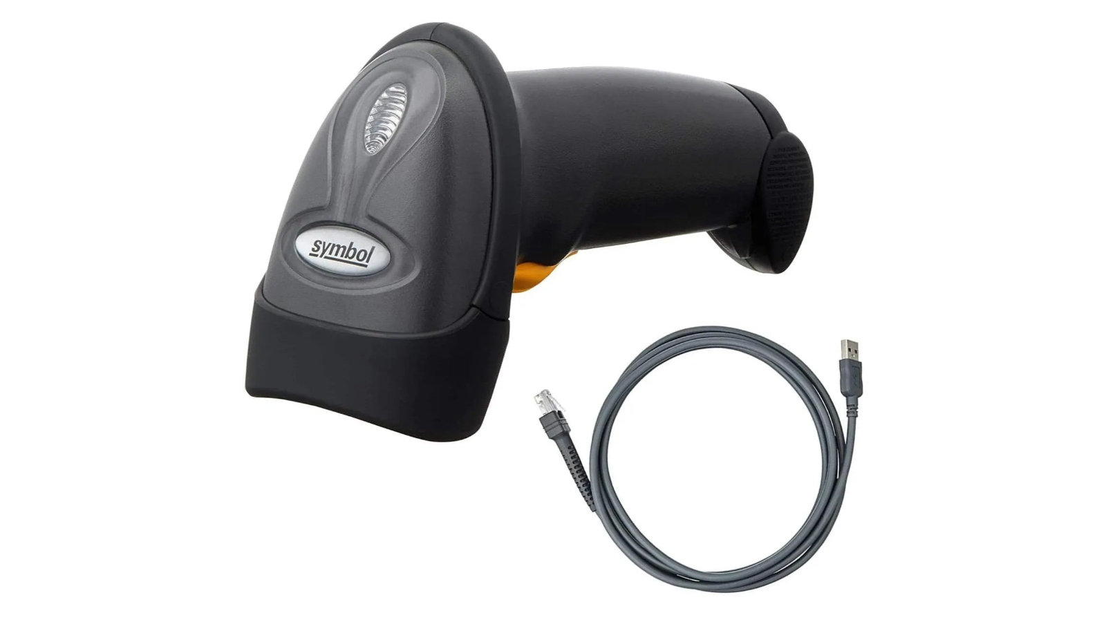 Zebra LS2208 Hand-Held USB Windows Mac Barcode Scanner Kit Stand ...