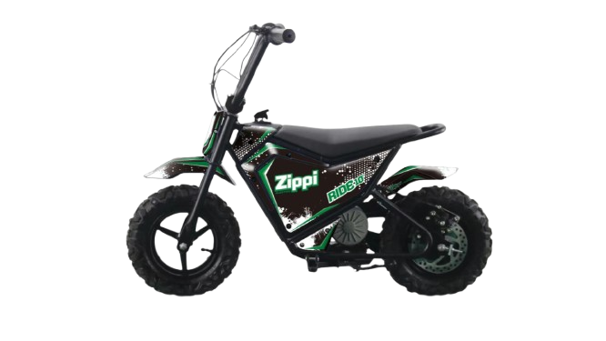 Zippi Electric Ride 10 Kids E-bike - Green | Harvey Norman