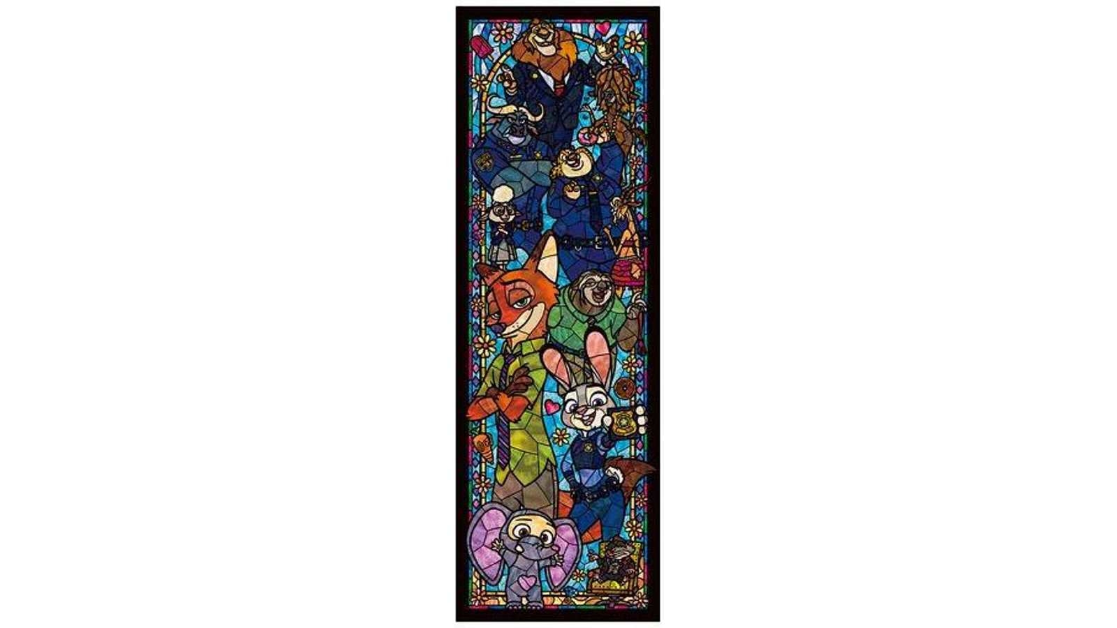 Zootopia Stained Glass 456-Piece Puzzle | Harvey Norman