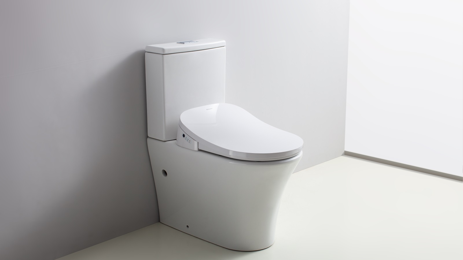 Bravat Elf.Wave Back to Wall Intelligent Toilet | Harvey Norman