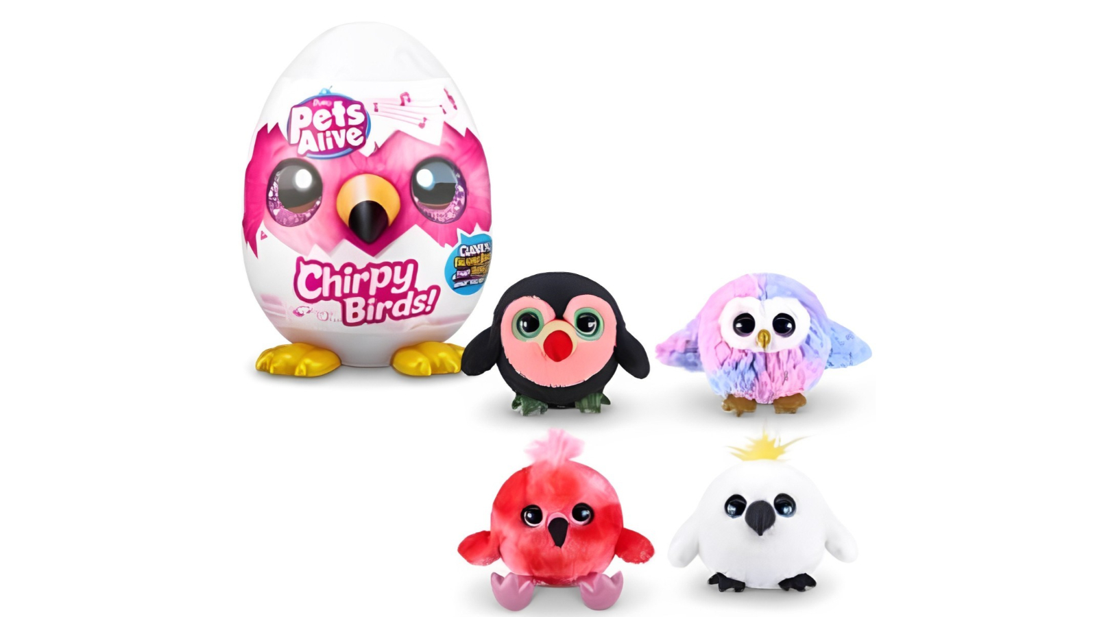 Zuru 32818 Pet Alive Chirpy Bird Assorted | Harvey Norman