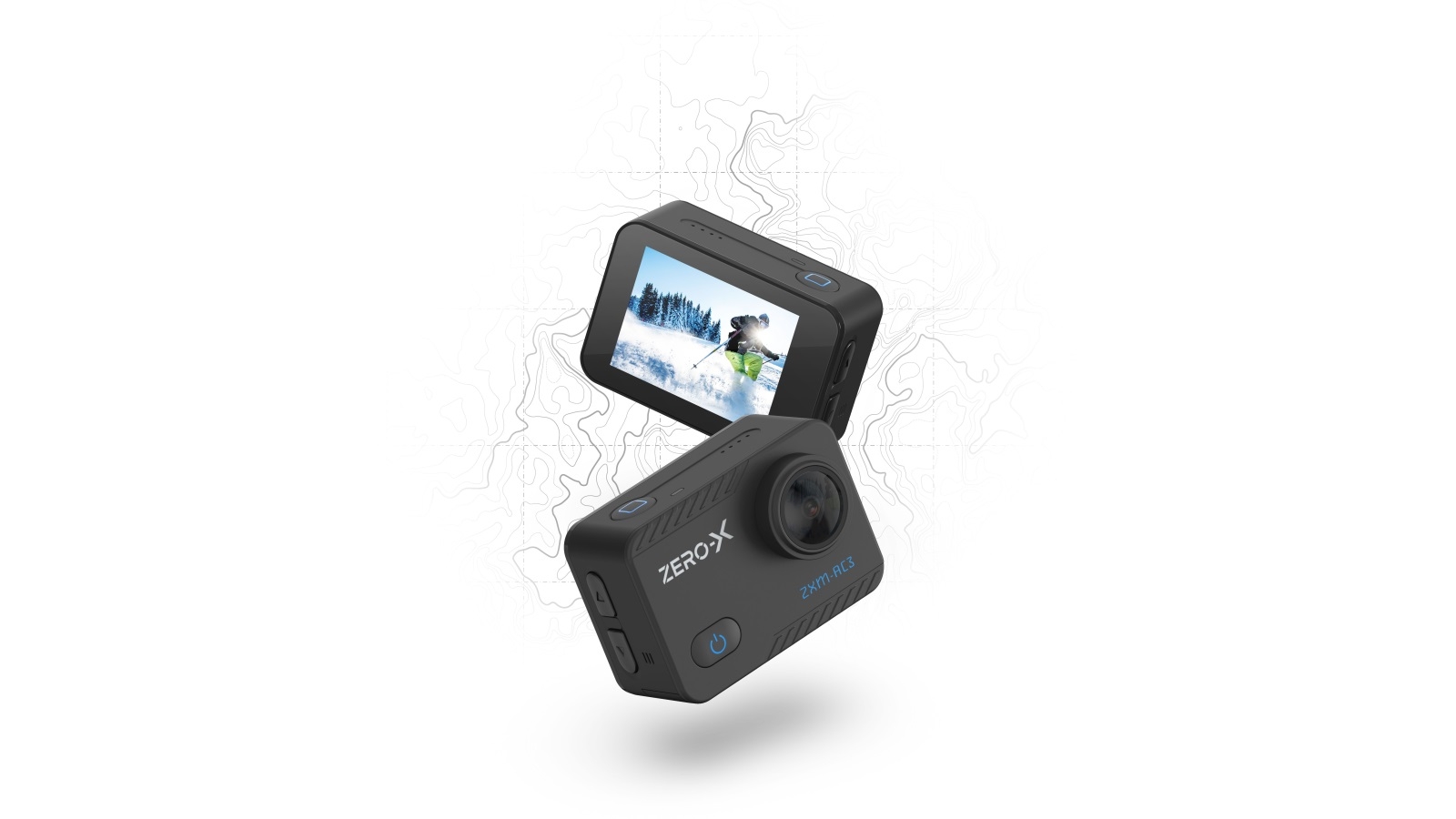 Zero-X AC3 4K UHD Action Camera with Touch Screen & WiFi | Harvey Norman