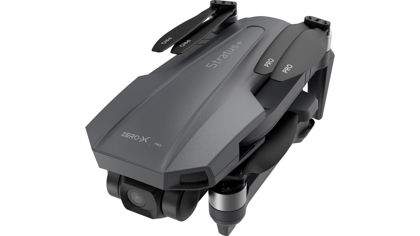 Zero-X Pro Stratus+ Foldable 4K UHD Drone with 2 Axis Gimbal Stabilizer ...