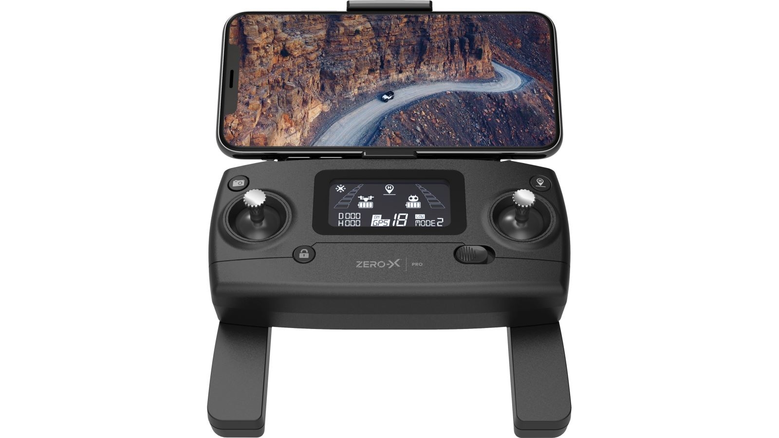 Zero-X Pro Stratus+ Foldable 4K UHD Drone with 2 Axis Gimbal Stabilizer ...