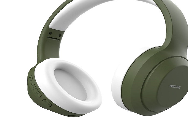 Pantone Bluetooth Headphone - Khaki | Harvey Norman