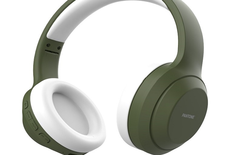 Pantone Bluetooth Headphone - Khaki | Harvey Norman