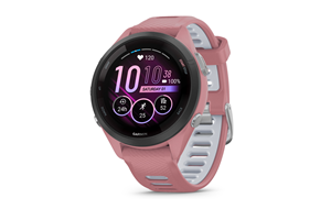 Garmin Forerunner 265S Smart Watch - Black Bezel with Light Pink Case ...