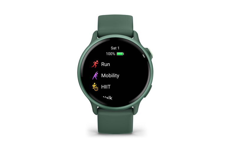 Garmin vivoactive 6 Smart Watch - Metallic Jasper Green | Harvey Norman