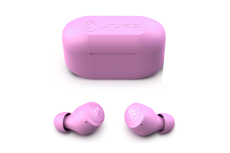 JLab GO Air POP True Wireless Earbuds with USB-C Charging - Pink ...