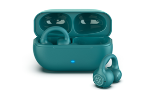 JLab Flex Open Wireless Earbuds - Teal | Harvey Norman