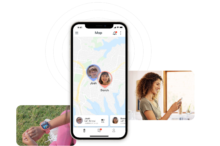 SPACETALK Adventurer Kids Smart Watch 4G - Coral | Harvey Norman