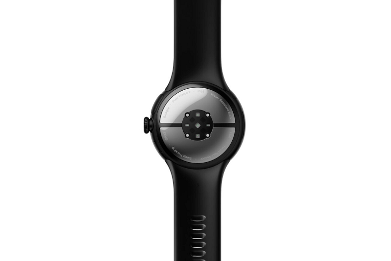 Google Pixel Watch 2 - Matte Black Aluminium Case with Obsidian Active ...