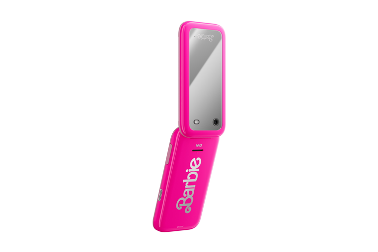 HMD Barbie Flip Phone - Pink | Harvey Norman