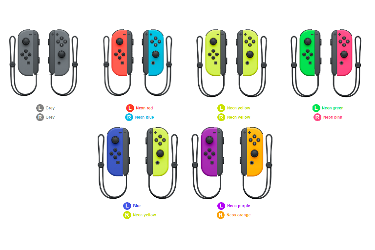 Nintendo Switch Neon Joy-Con Pair Controller | Harvey Norman