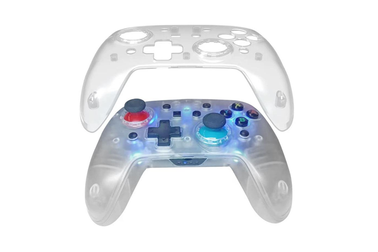 Powerwave Nintendo Switch RGB Wireless Controller - Frost | Domayne