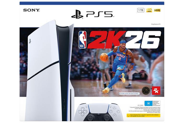 Sony PlayStation 5 Slim Console NBA 2K26 Bundle | Harvey Norman