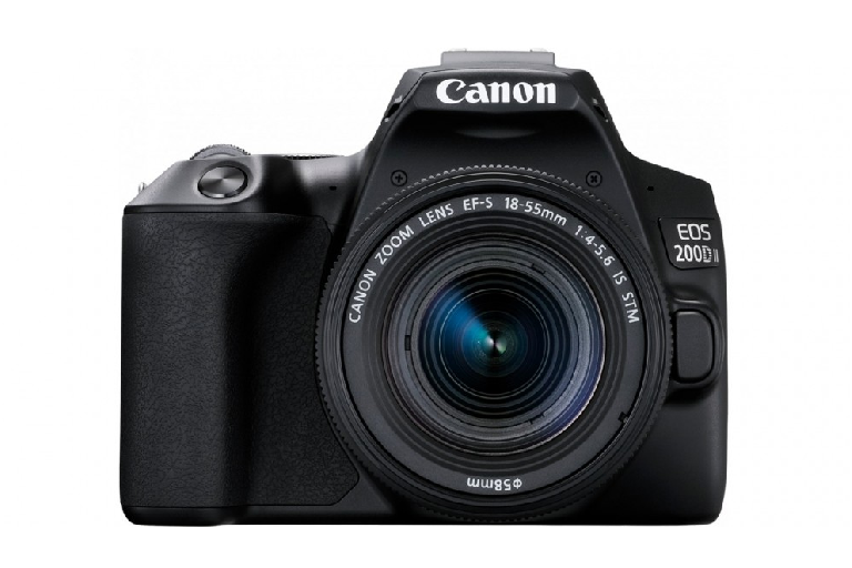 Canon EOS 200D Mark II Digital SLR Camera with 18-55mm Lens Kit ...